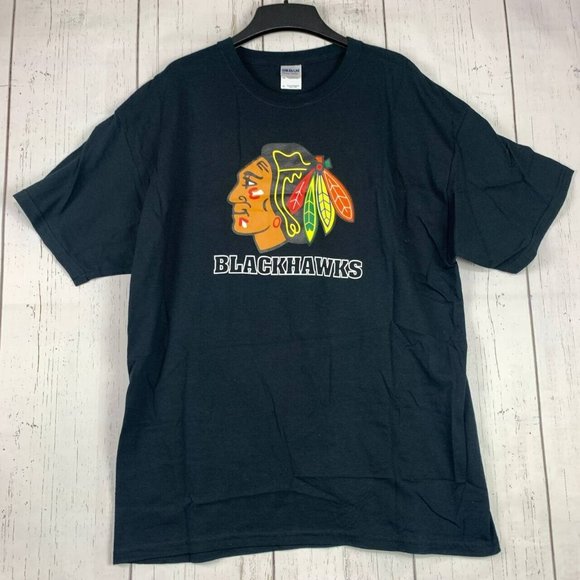 Gildan | Shirts | Chicago Blackhawks Nhl Big Buff 33 Xl Gildan Casual ...